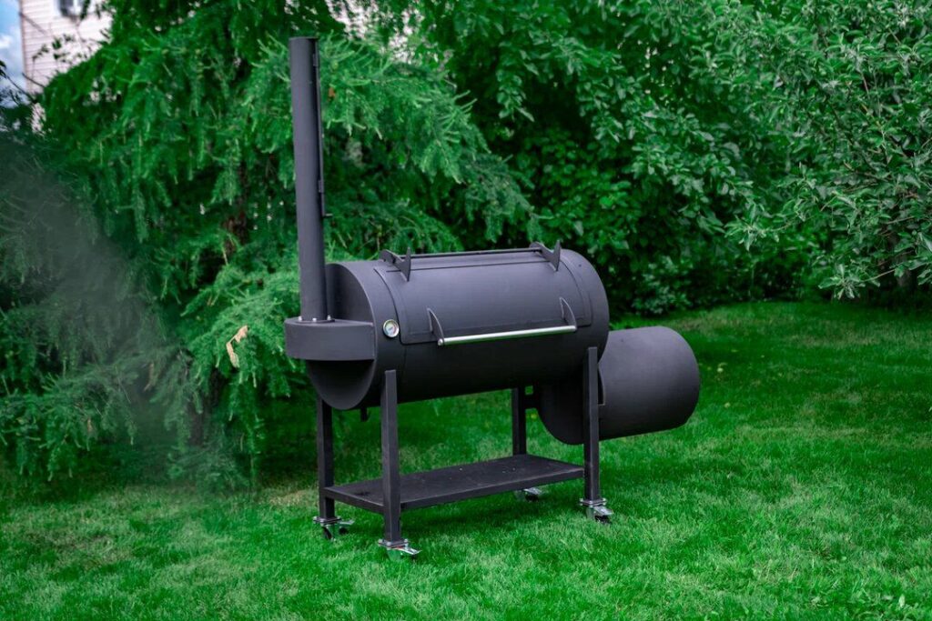 Купить Смокер офсетный Asteroid smokers A340 - grillmag.ru